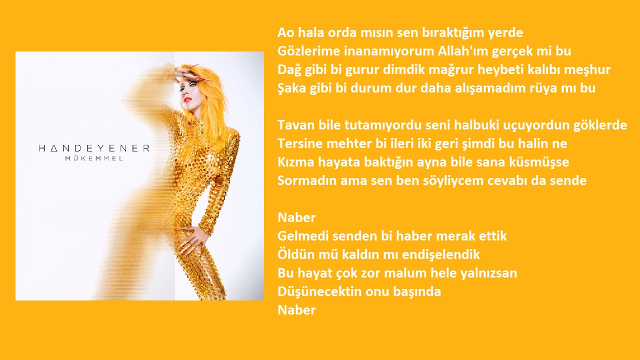 hande yener naber - uludağ sözlük galeri